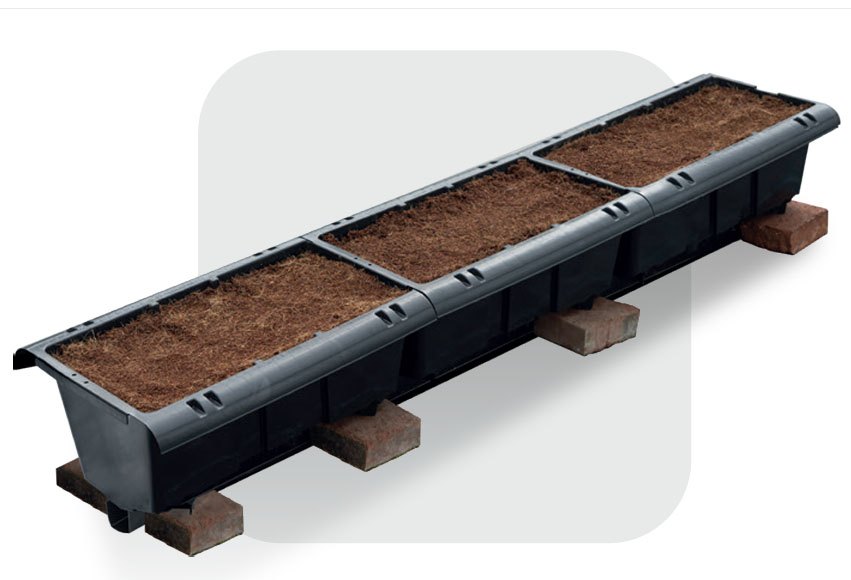 17 liter drainage collection pot - Plantlogic